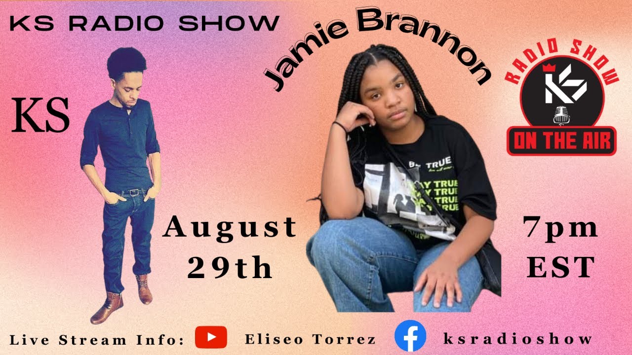 KSRADIOSHOW WITH JAMIE BRANNON (POET) #CLMG #KSRADIOSHOW #JESUSSAVES ...