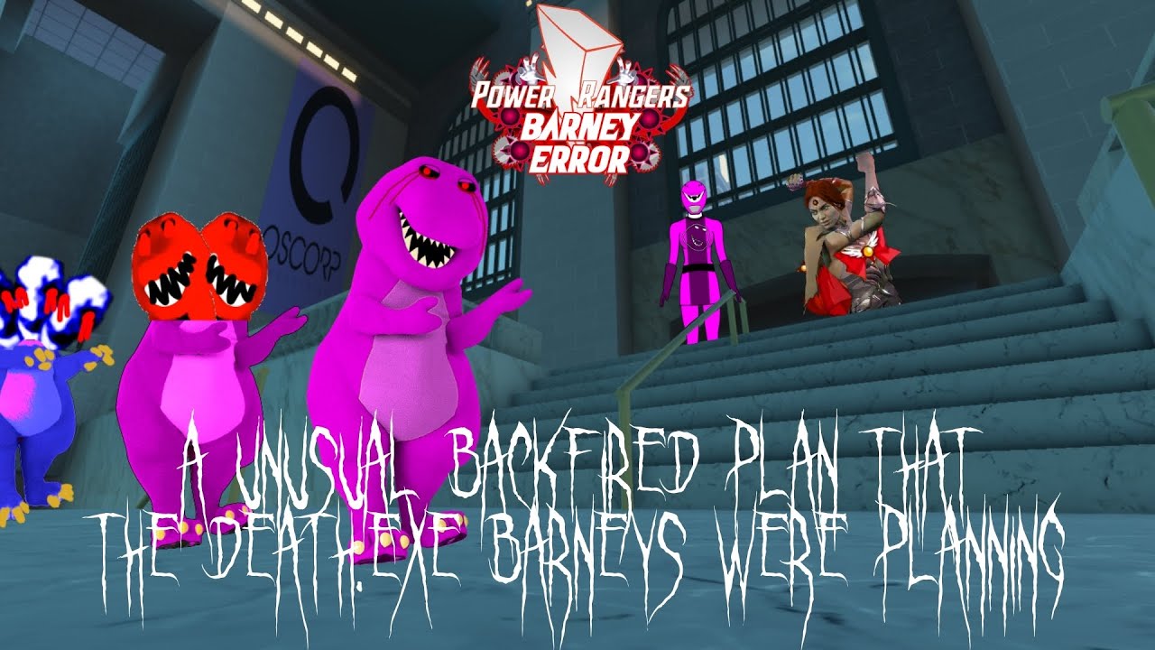 Power Rangers Barney Error: A Unusual Backfired Plan That The Death.EXE ...