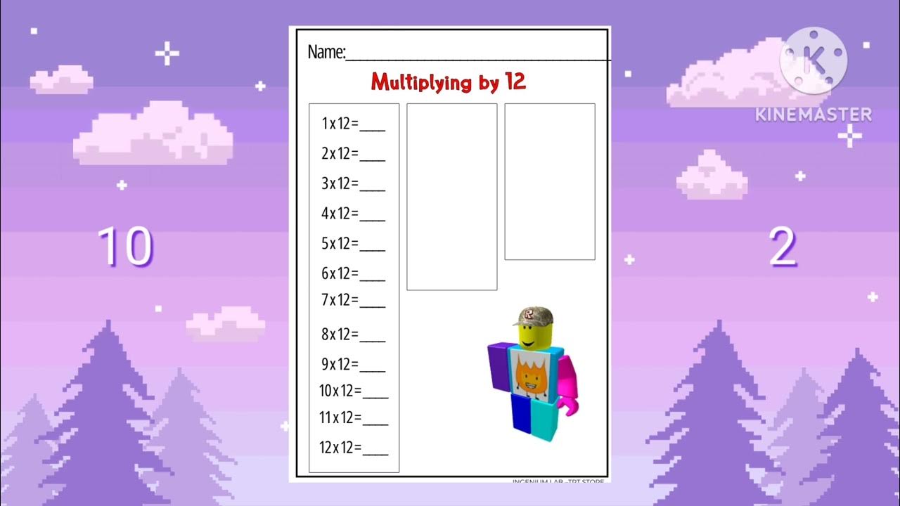 Learn to multiply by 12 - YouTube