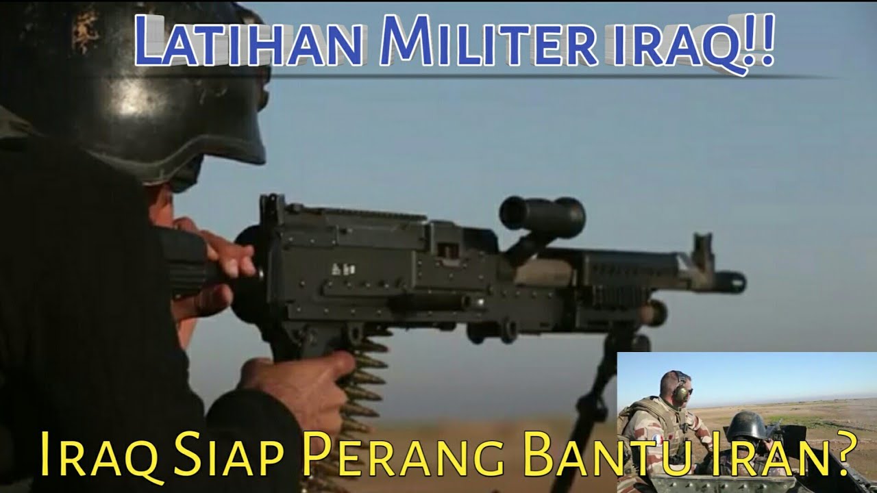 Latihan tentara iraq sebelum perang,Iraq siap bantu iran! - YouTube