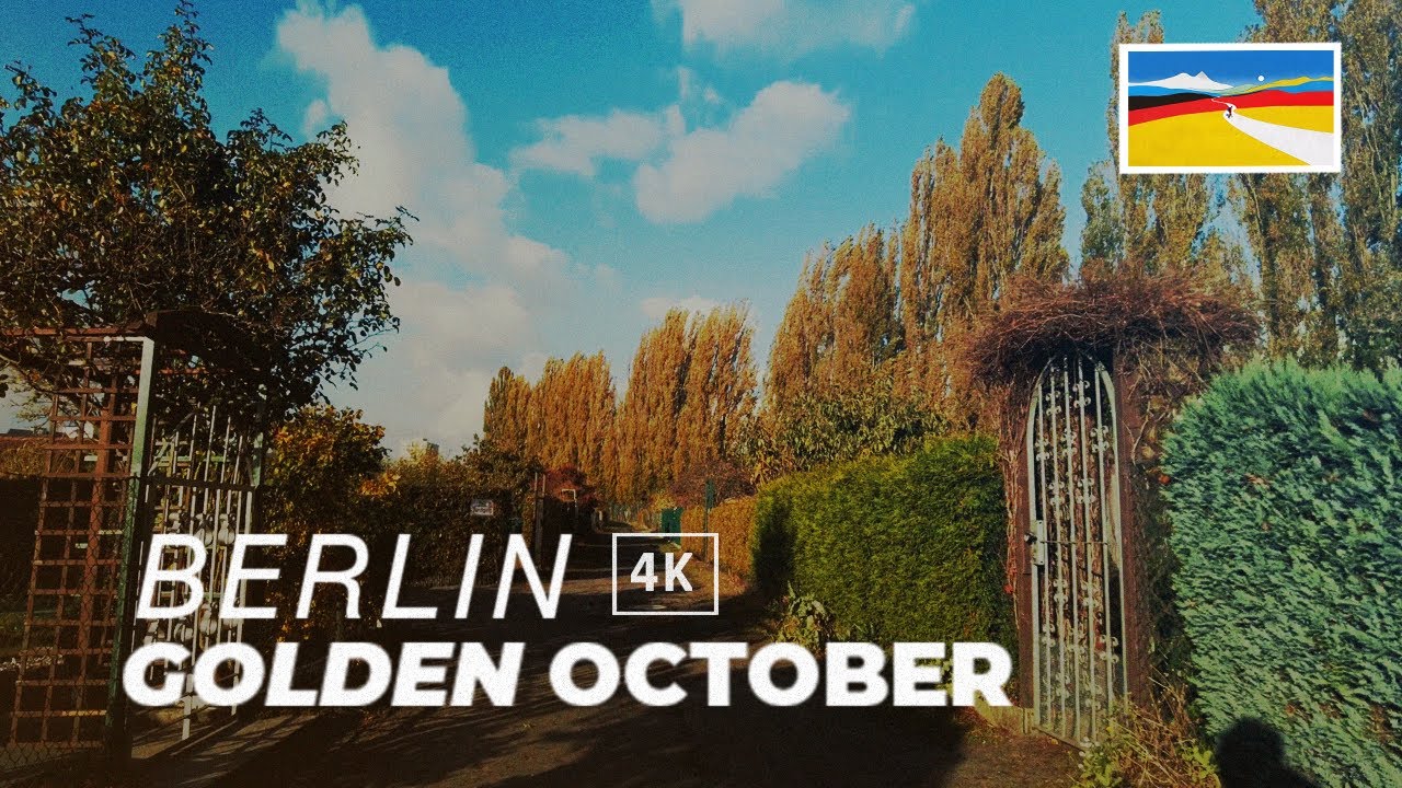 Golden October Walking Tour in Berlin, Germany 🍂 - YouTube