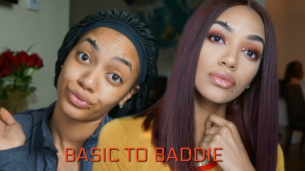 From Basic To Baddie Makeup Tutorial - YouTube