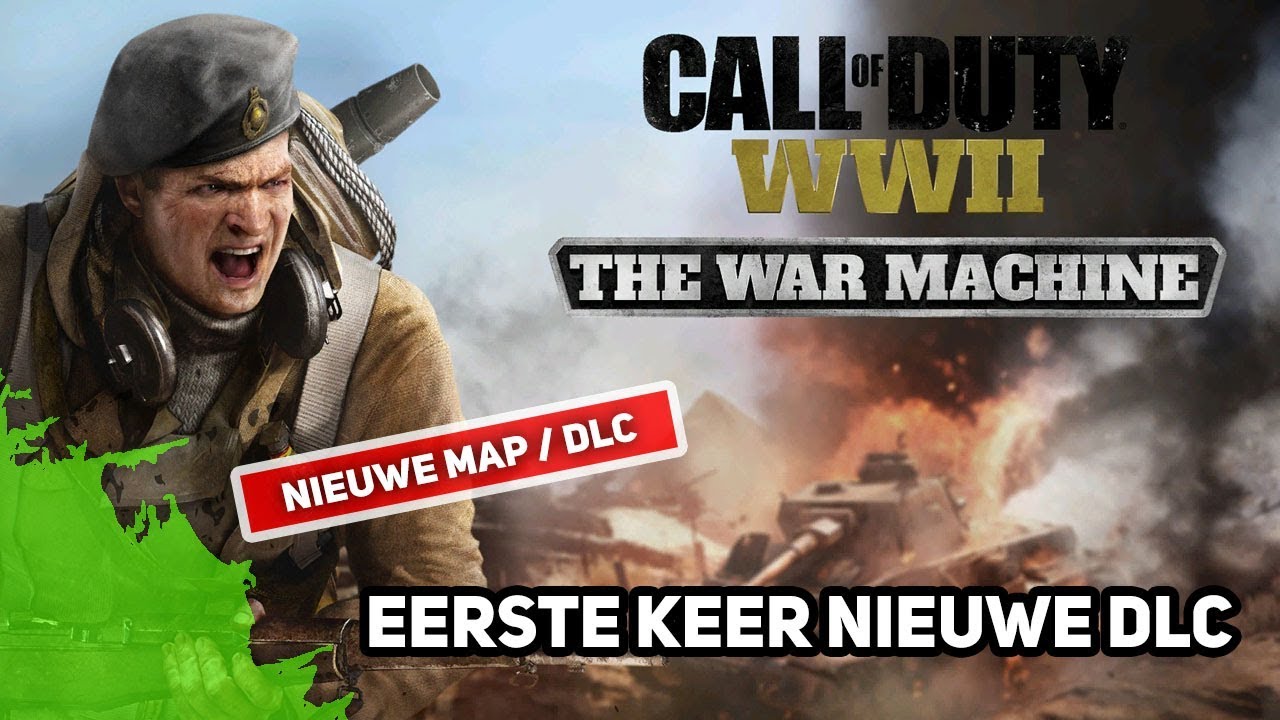 Call of duty WW2 WARMACHINE nieuwe DLC GAMEPLAY - YouTube