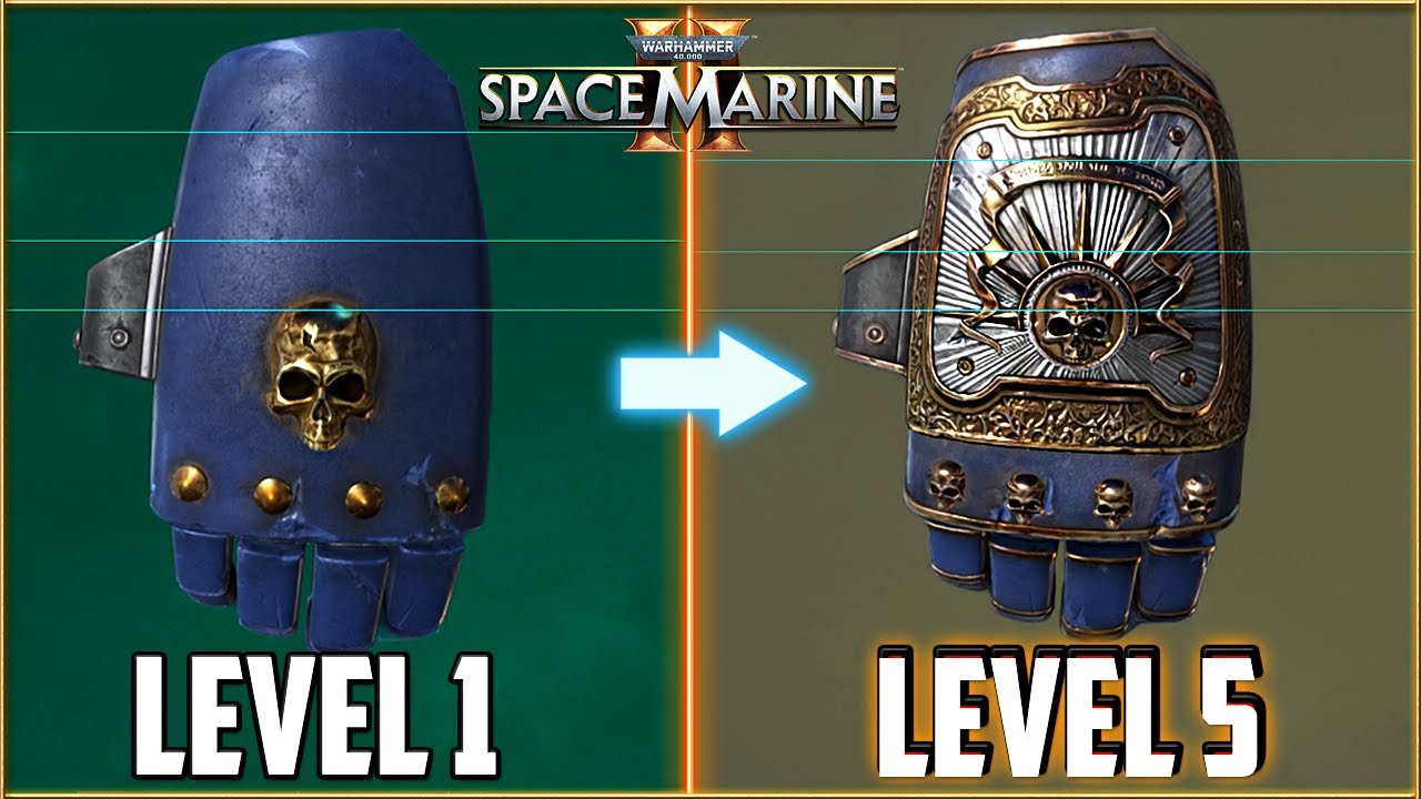 Warhammer 40k Space Marine 2 | All MELEE WEAPON Appearence Upgrades ...