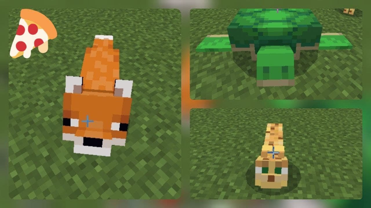 Майнхакк как приручить лису черепаху оцелота в Майнкрафт ПЕ Youtube