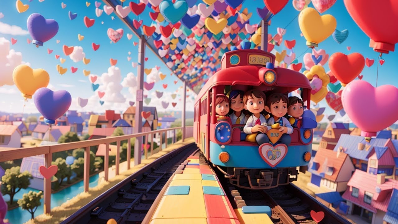 Train Song | Coco Pikachu Nursery Rhymes & Kids Songs - YouTube