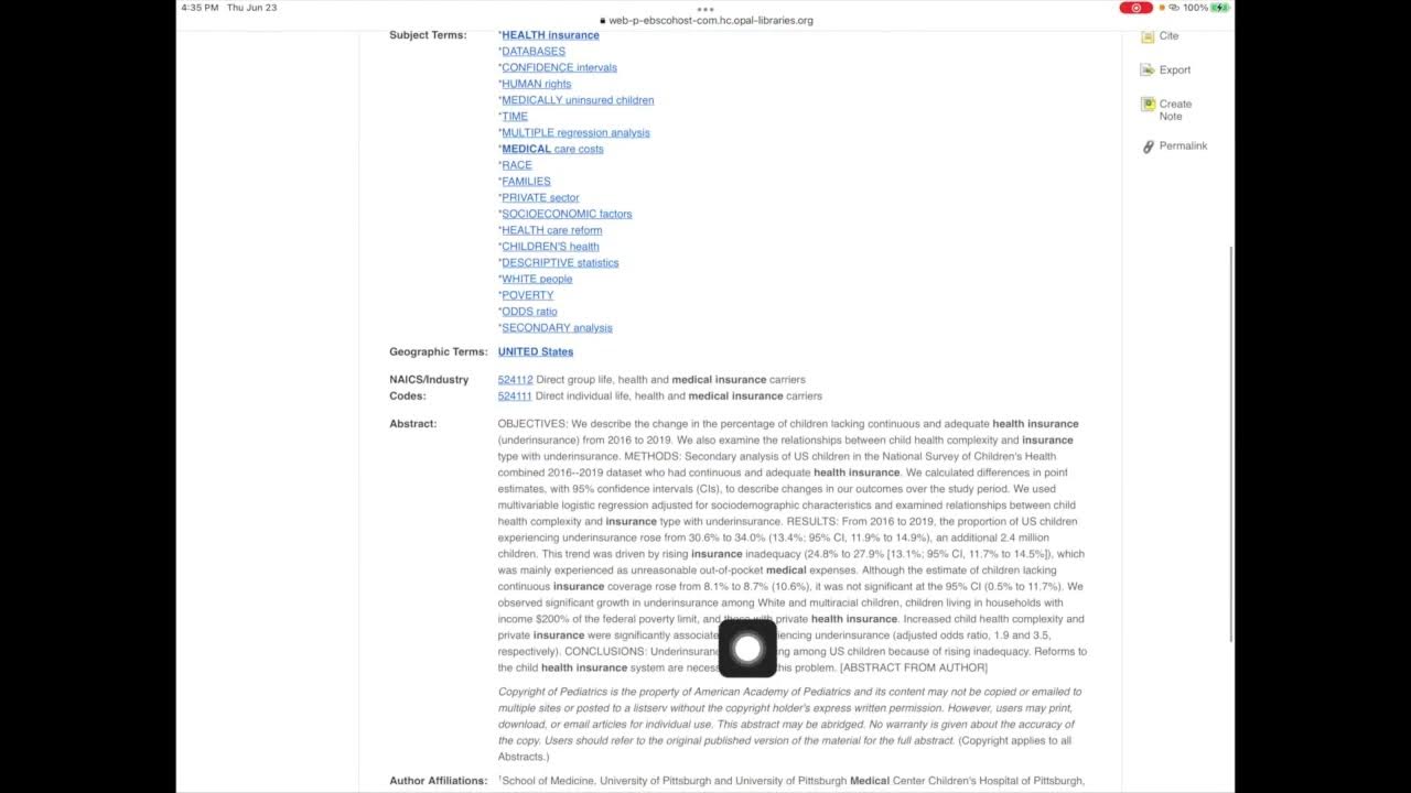 Hiram College Library - Ways to View Articles from Library Databases ...