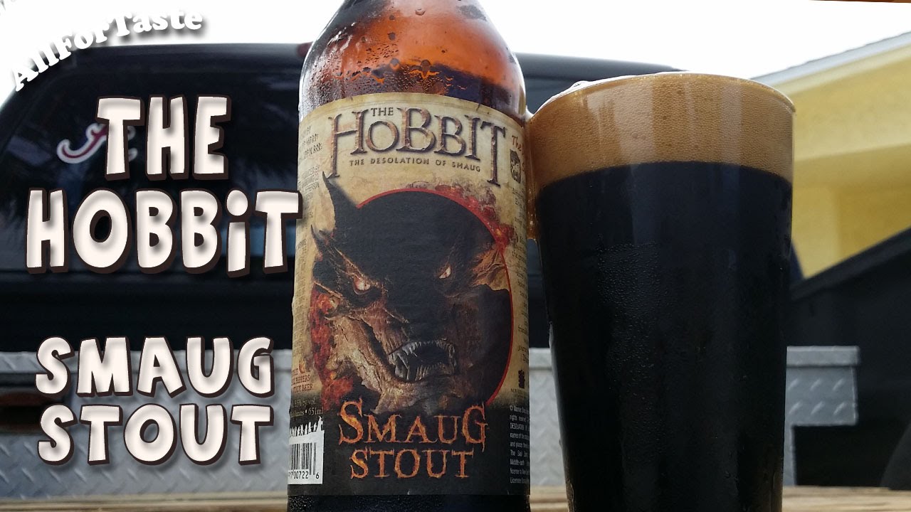 Smaug Stout - The Hobbit Series - Fish Brewing - YouTube