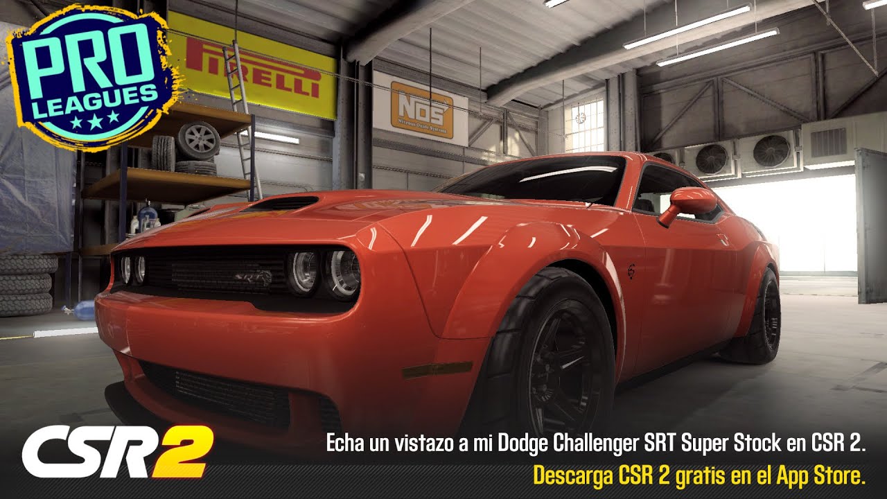 【CSR2】Challenger SRT Super Stock (gold), shift & tune for 7.95x - YouTube