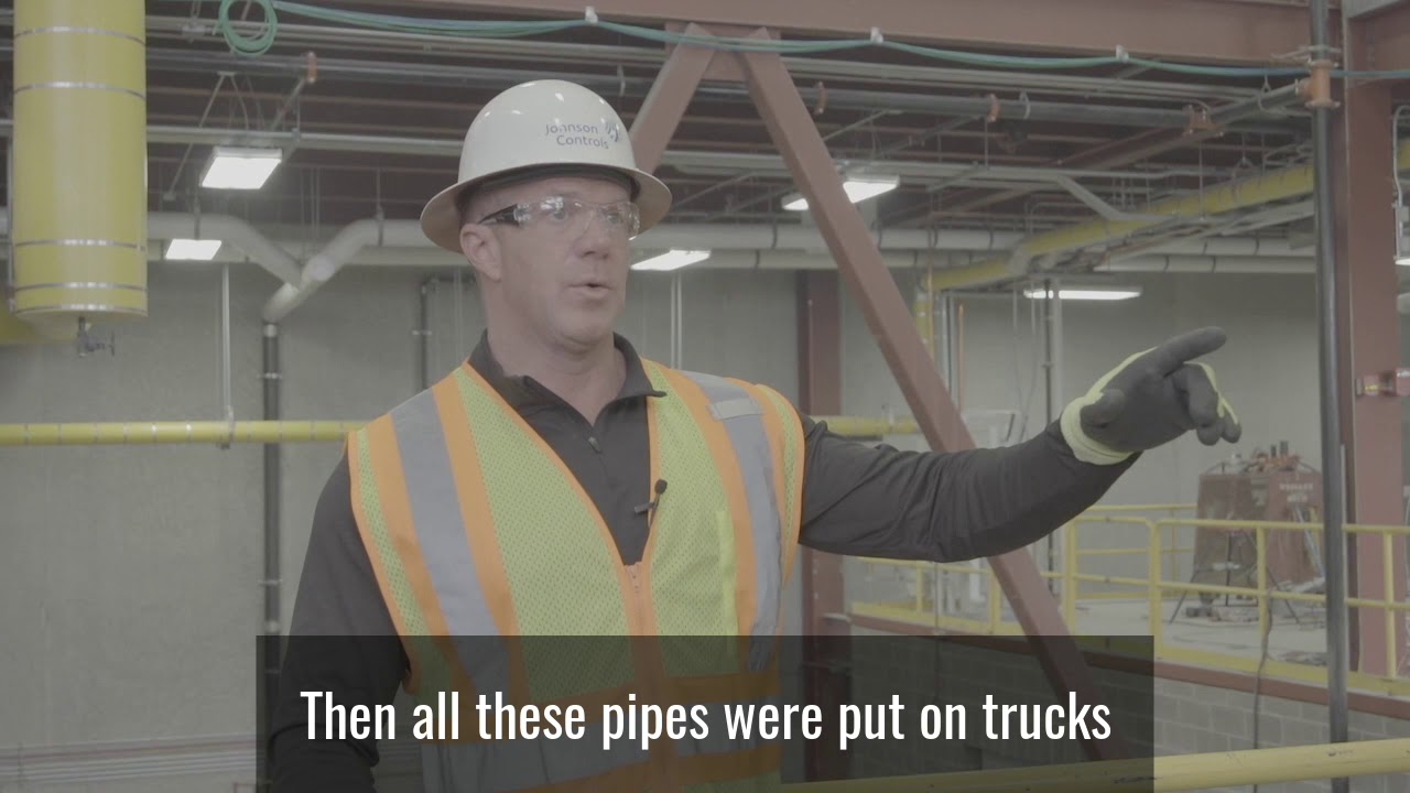 UND Steam Plant - Piping Installation - YouTube