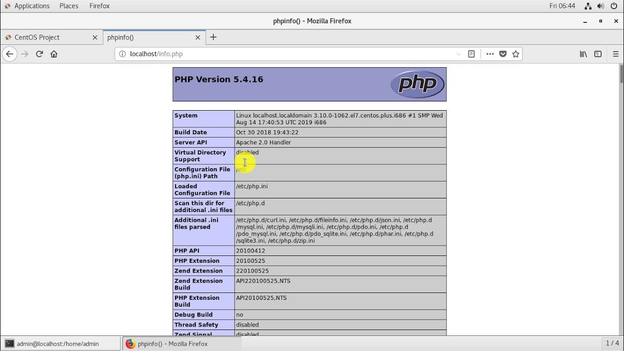 How To Install The Lamp Stack On Centos 7 Apache Mariadb And Php