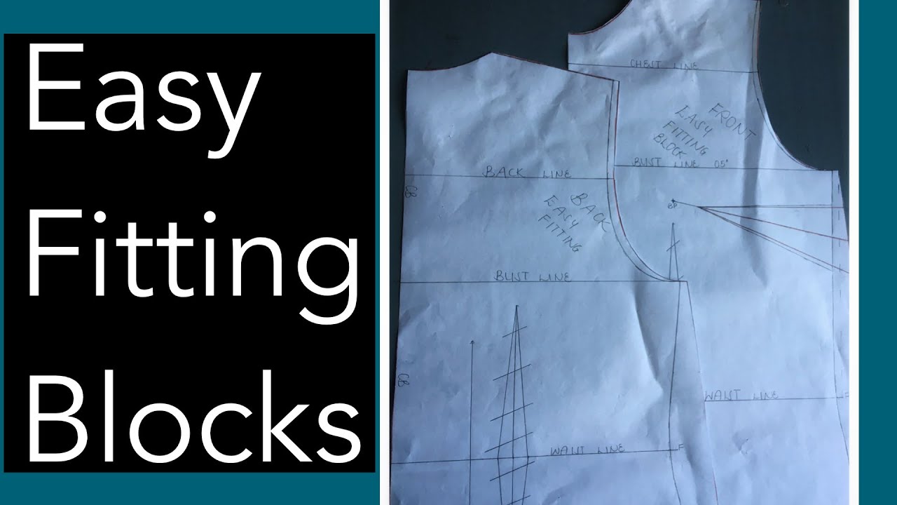 Easy Fitting Blocks:Front & Back Bodice #4 / Ruhoni Sewing 🧵 - YouTube