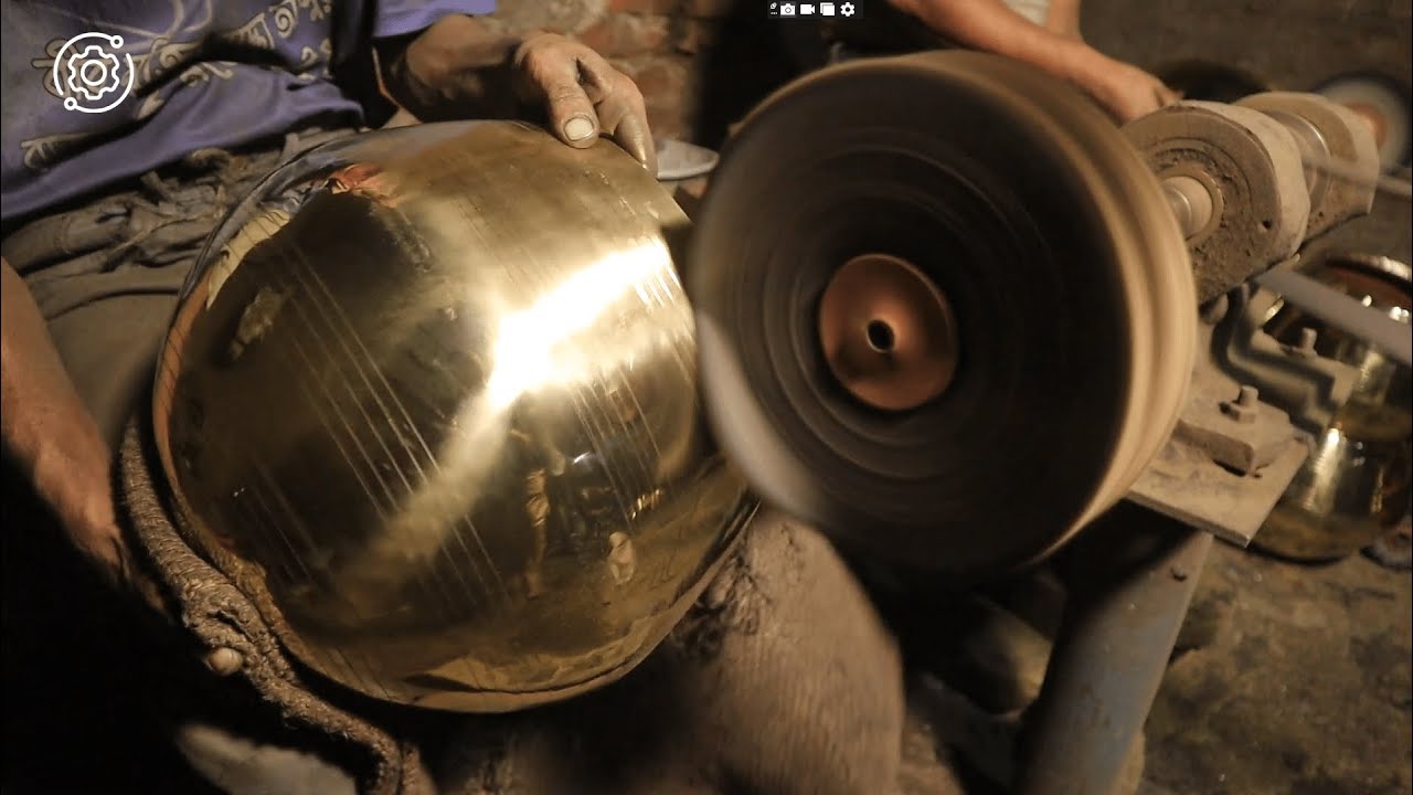 Amazing Brass Instruments Production Process | How To Manufacture Tabla ...
