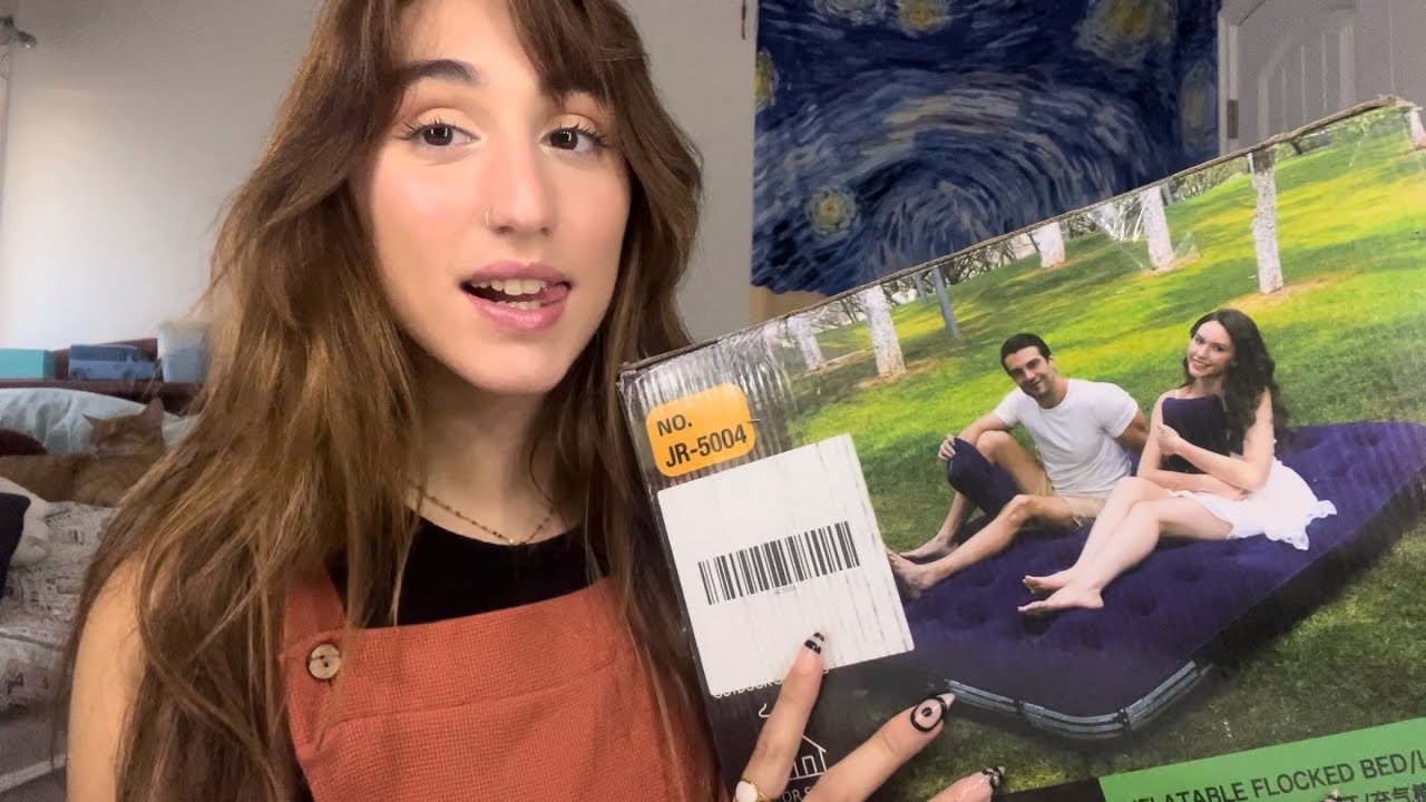 Asmr// Giant Temu Haul + Sticker Tapping (soft-spoken) - YouTube
