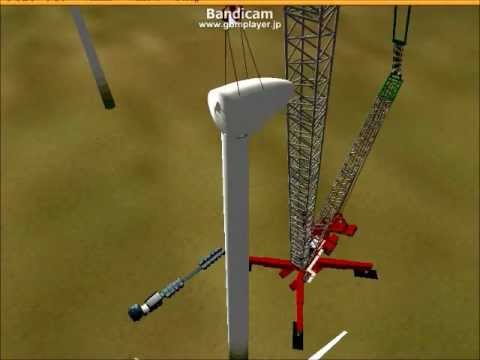 【Rigs of Rods】Wind plant construction - YouTube