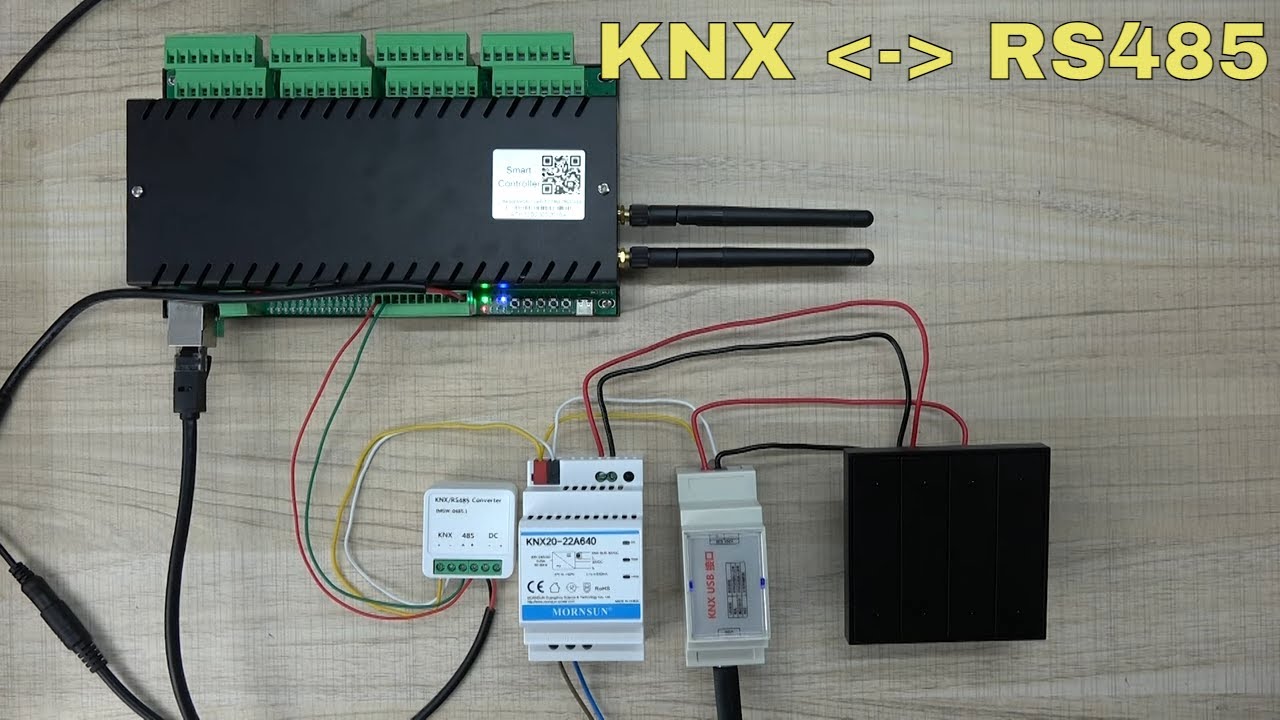 integrate KinCony relay controller to KNX system save project cost ...