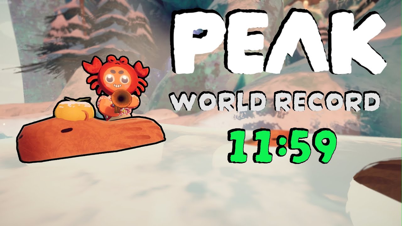 PEAK Capybara Speedrun in 11:59 (FWR) - YouTube