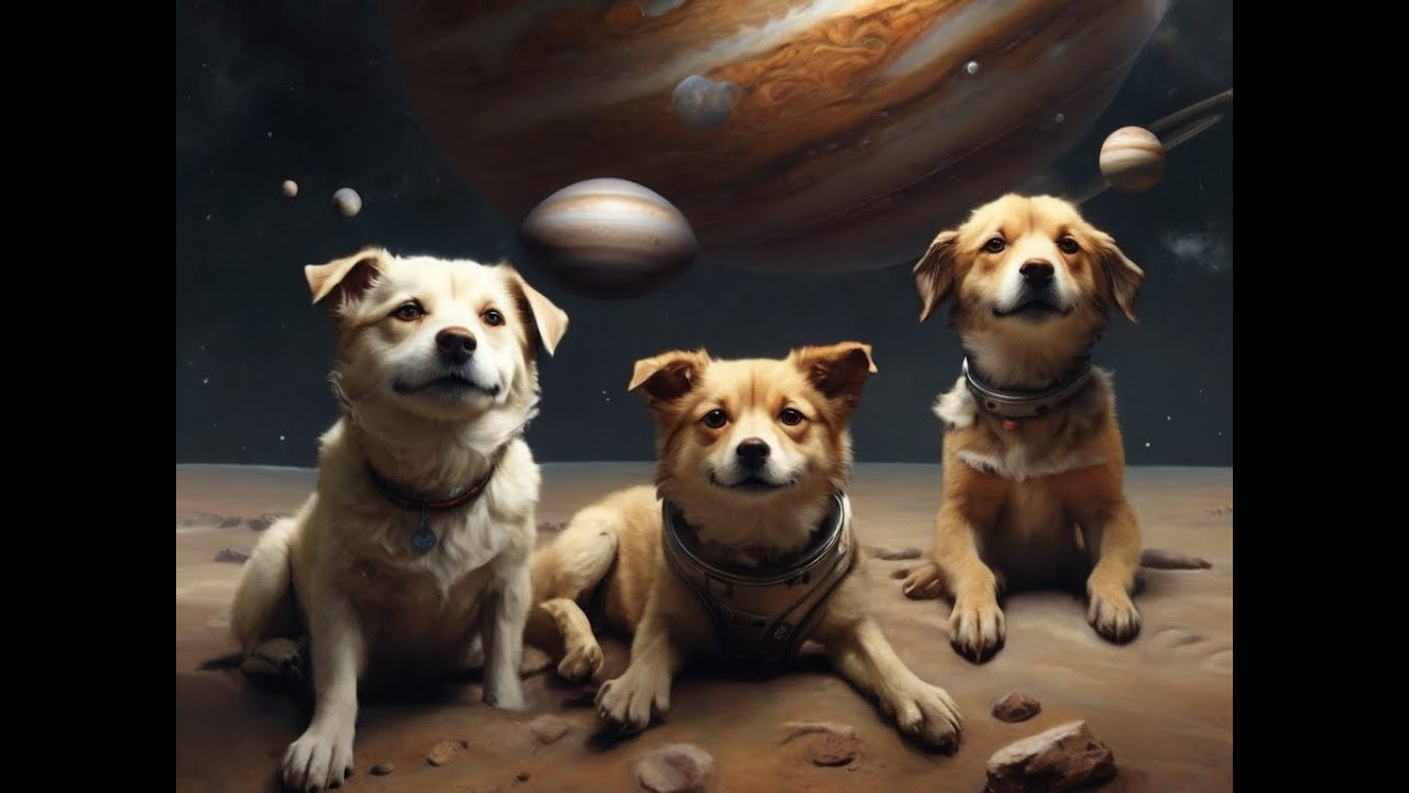 dogs orbiting jupiter - YouTube