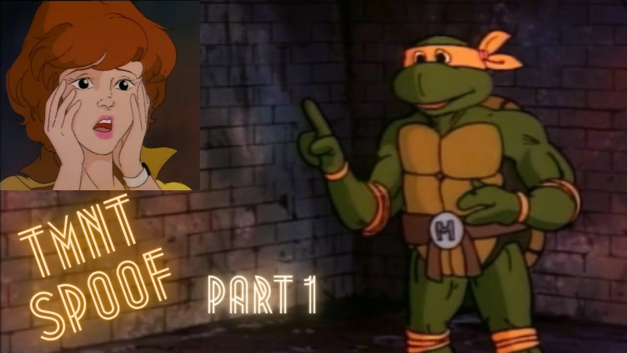 Bebop and Rocksteady want April to hold their stick - YouTube