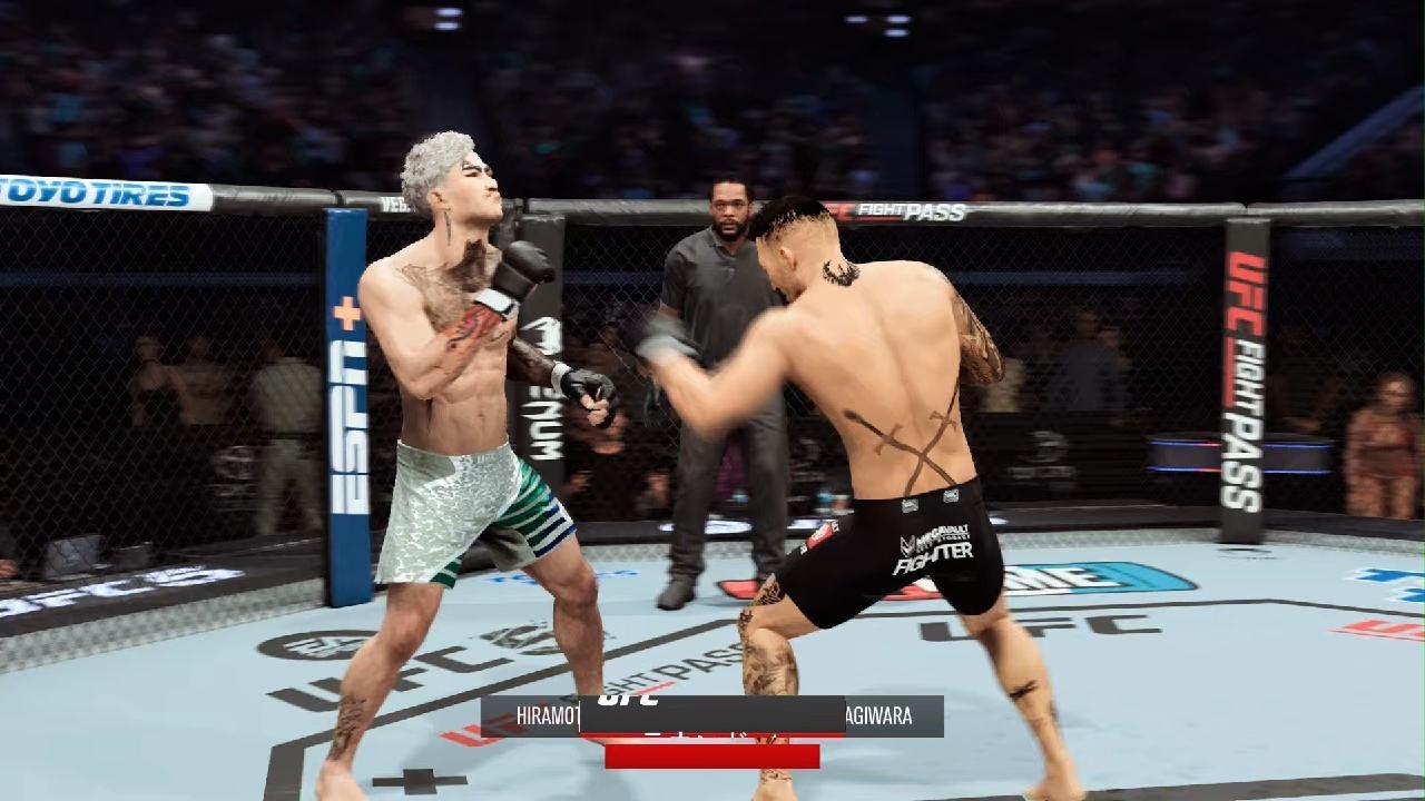 EA SPORTS UFC 5_平本蓮vs.萩原京平 Ren Hiramoto vs. Kyohei Hagiwara - YouTube