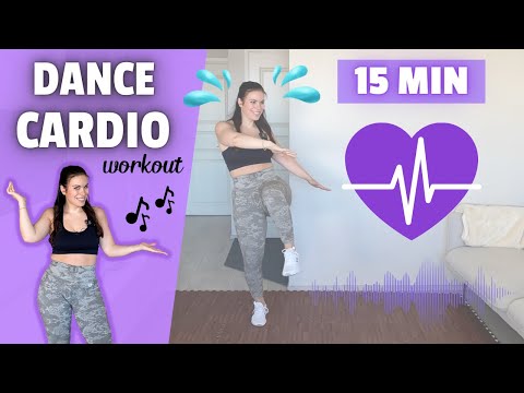 15 MIN DANCE CARDIO WORKOUT AT HOME TO MAKE YOU FEEL BETTER! Easy to follow, no jumping