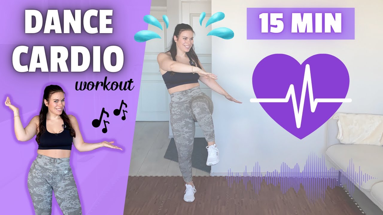 15 MIN DANCE CARDIO WORKOUT AT HOME TO MAKE YOU FEEL BETTER! Easy to ...