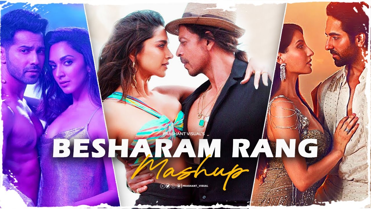Besharam Rang Mashup 2023 | Bollywood Mashup 2023 | Party mix 2023 | Remix 2023 | Prashant ...
