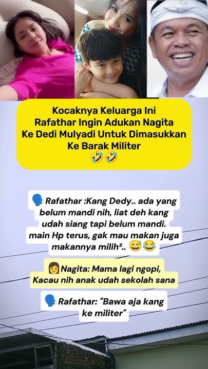 Rafathar adukan Nagita Slavina ke Dedi Mulyadi - YouTube