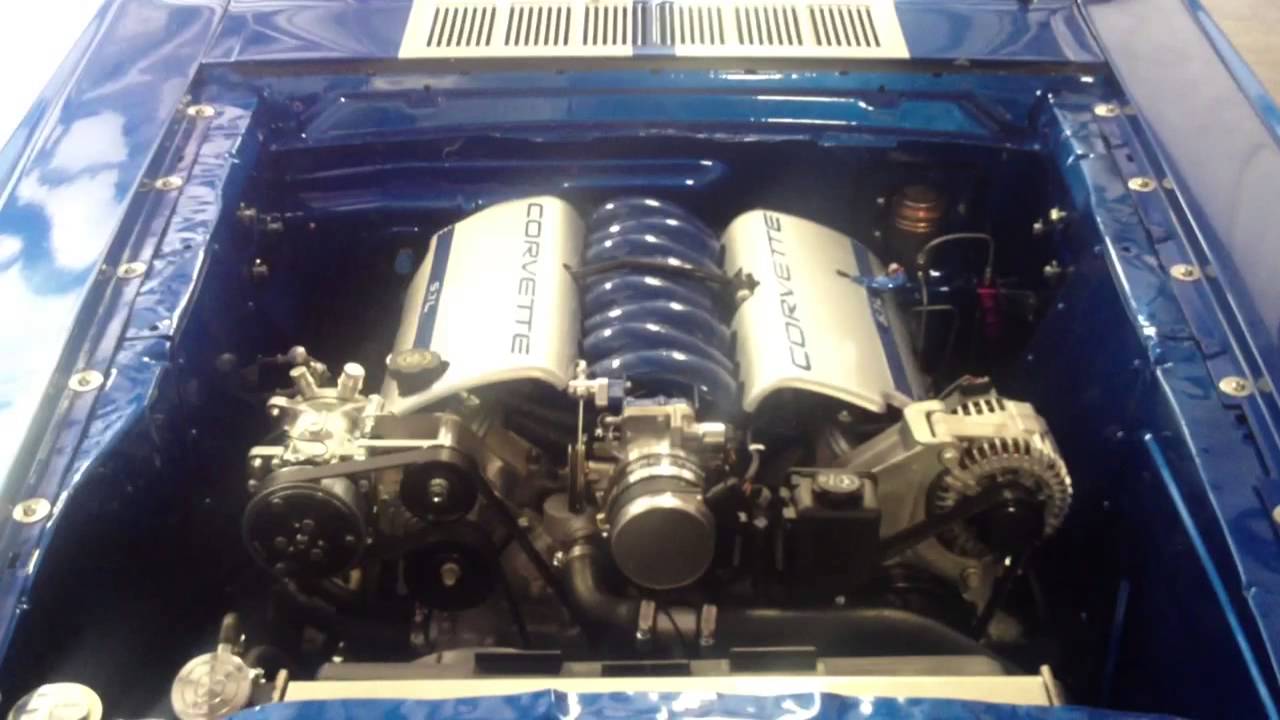 1966 mustang LS1 conversion - YouTube