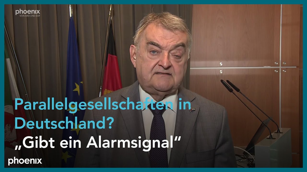 Parallelgesellschaften in Deutschland? Interview mit Herbert Reul - YouTube