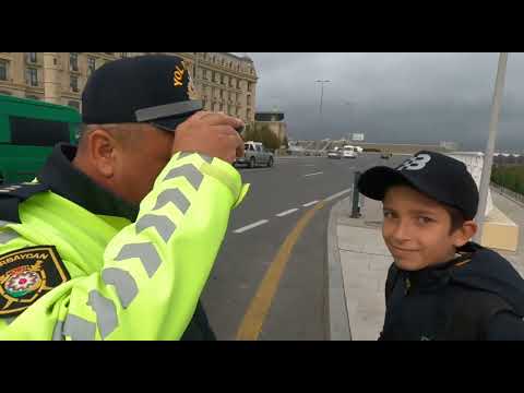 Yol polisi Səbaildə qayda pozanları cəzalandırdı