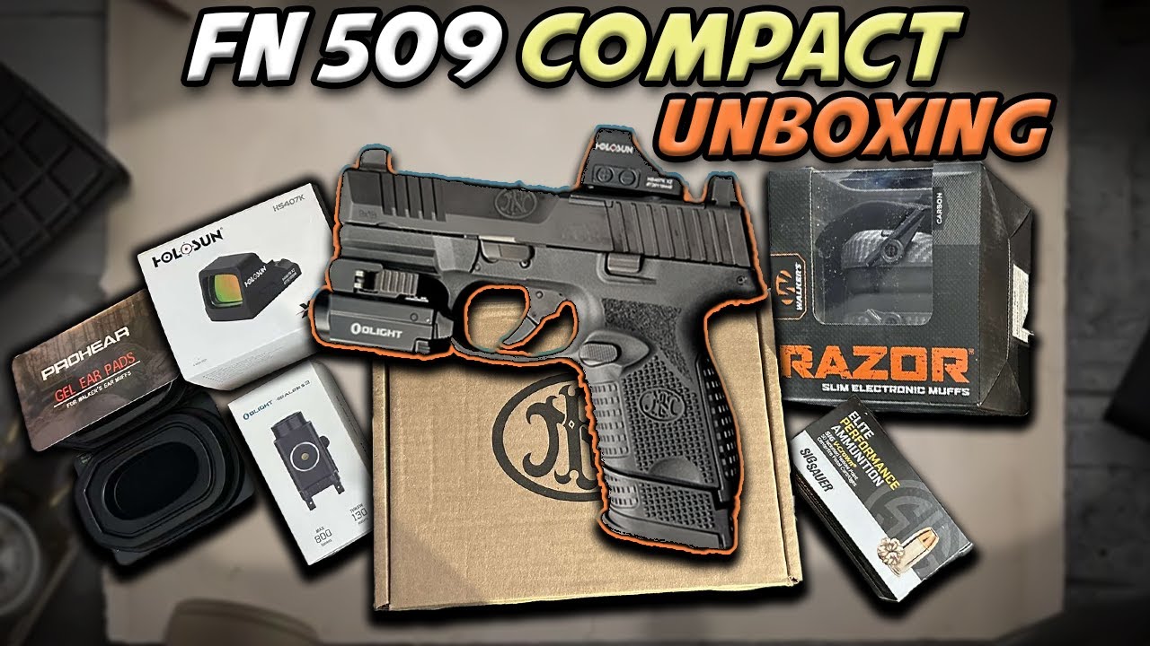 FN 509C MRD UNBOXING - YouTube