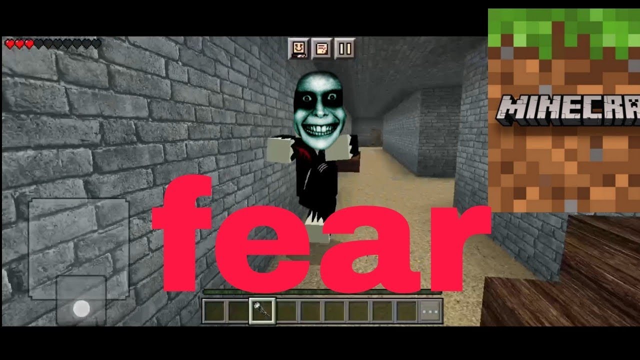 Minecraft pocket edition gameplay walkthrough fear horror map - YouTube