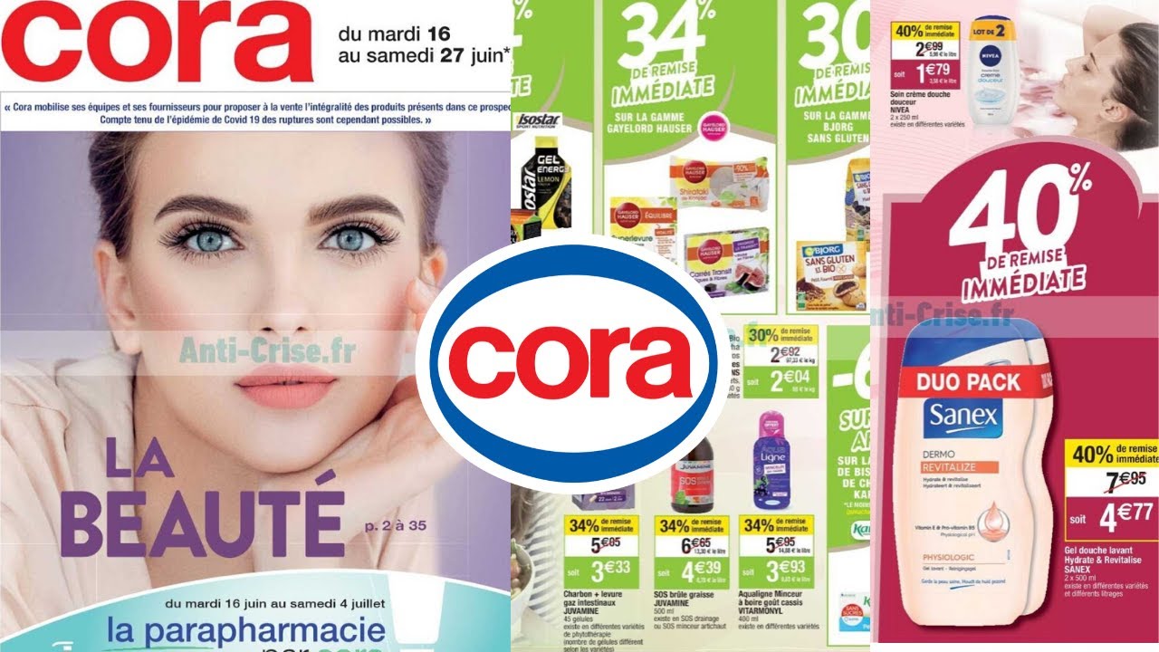 PROMOTION CORA BEAUTÉ catalogue du 16/06 au 27/06/2020 - YouTube