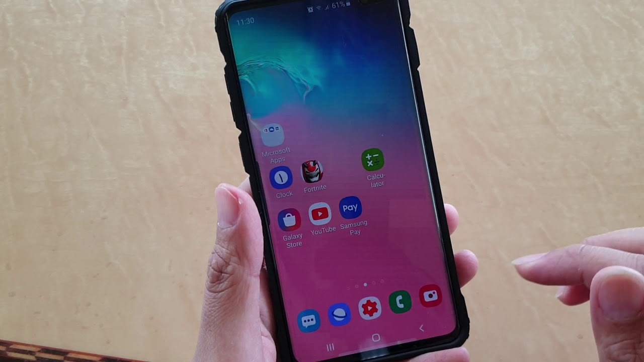 Galaxy S10 / S10+: How to Manage Which App Can Use Edge Lighting - YouTube