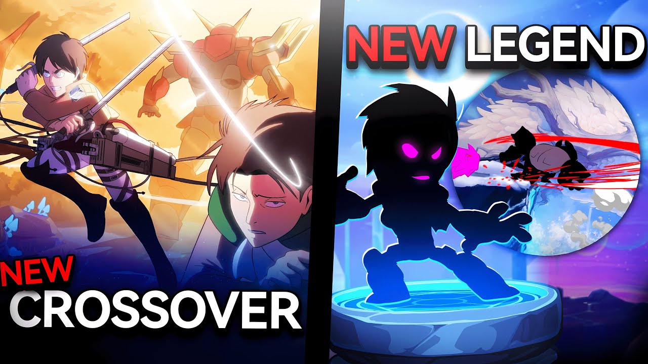 NUEVA LEYENDA "STALKER" *PRONTO* Y ATTACK ON TITAN LLEGA A BRAWLHALLA ...