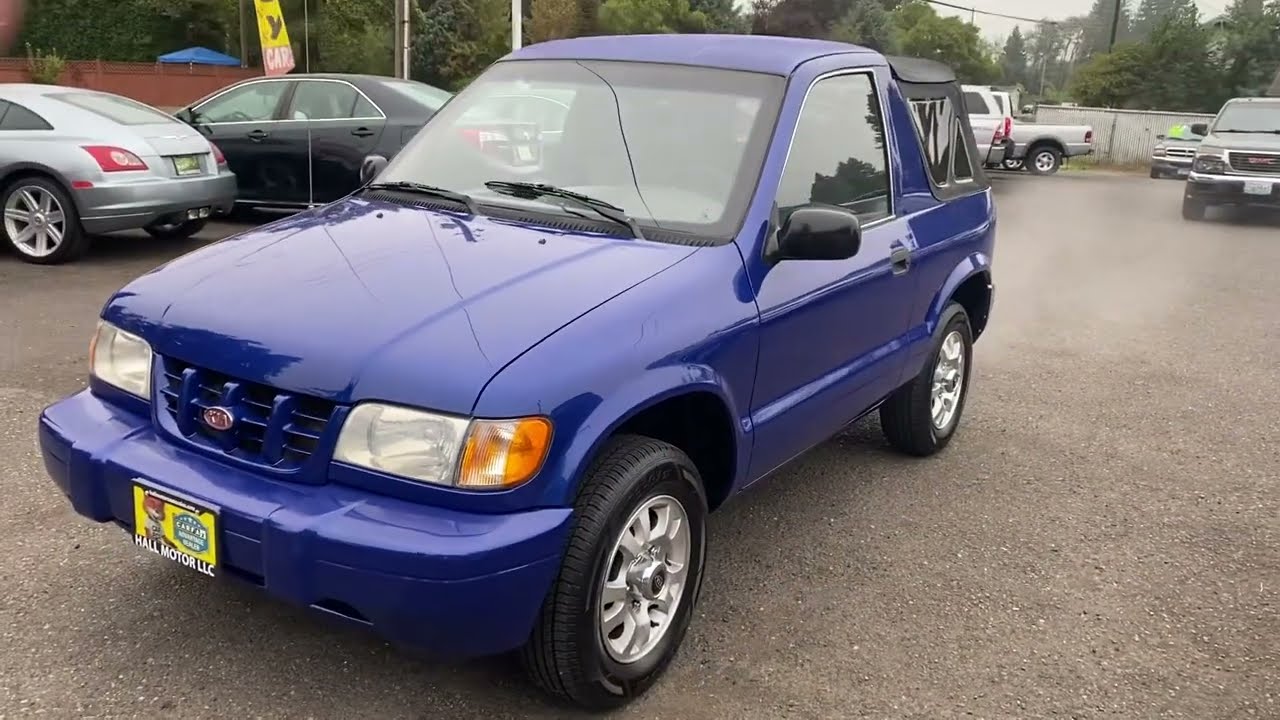 Kia Sportage 2001 Convertible