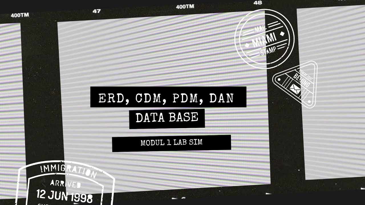 ERD, CDM, PDM, dan DATABASE Penyewaan Wedding Car Kelompok 71 #UPNJATIM ...