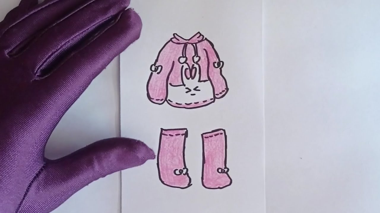 (paper diy) make paper doll | 종이 인형 만들기 | 制作纸娃娃 | membuat boneka kertas ...
