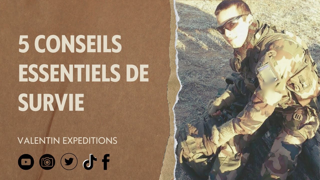 5 Conseils ESSENTIELS de Survie pour Débutants - Préparez-vous à TOUT ...