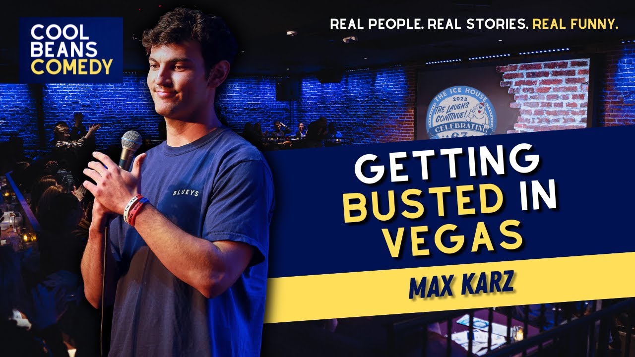 Getting Busted in Vegas | Max Karz | Stand Up Comedy - YouTube