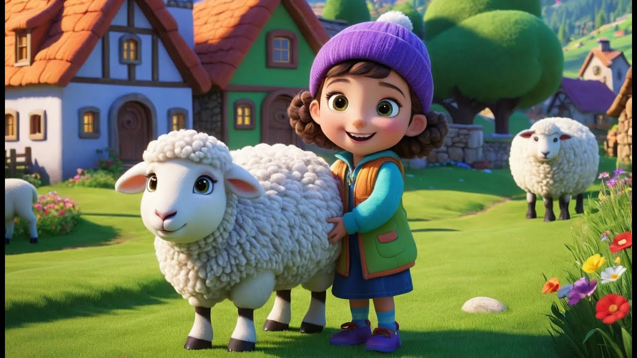 Lambs Play Hide and Seek in the Field | Playful Lamb Song for Toddlers ...