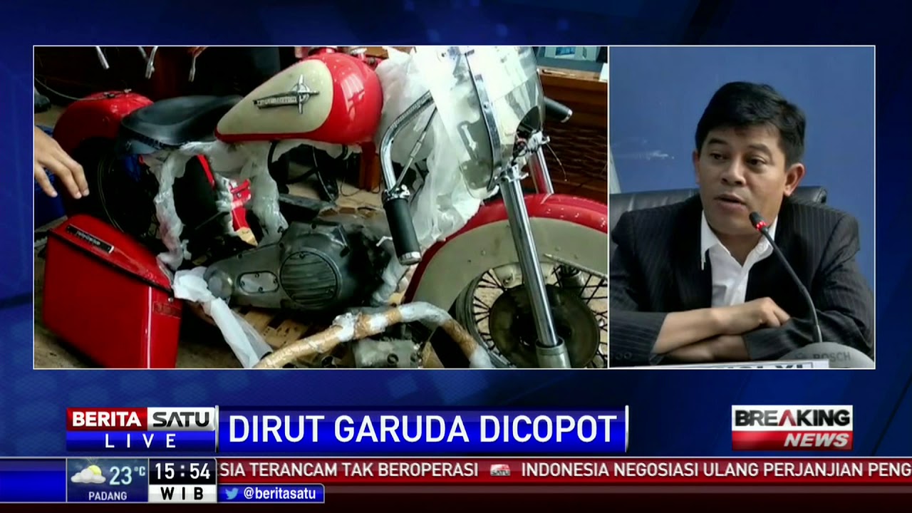 Dirut Garuda Indonesia Resmi Dicopot Menteri BUMN - YouTube