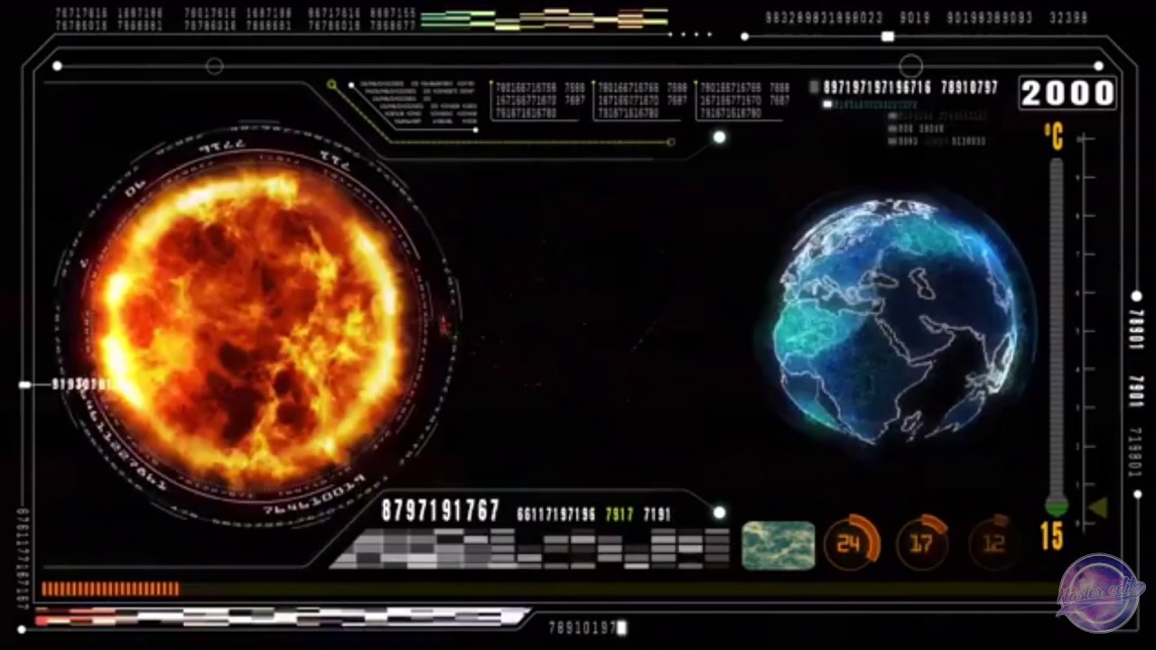 Hi-Tech HUD Global Warming 2000 to 2020 Variations | Naster_editz - YouTube