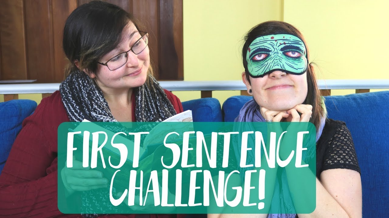 FIRST SENTENCE CHALLENGE! - YouTube