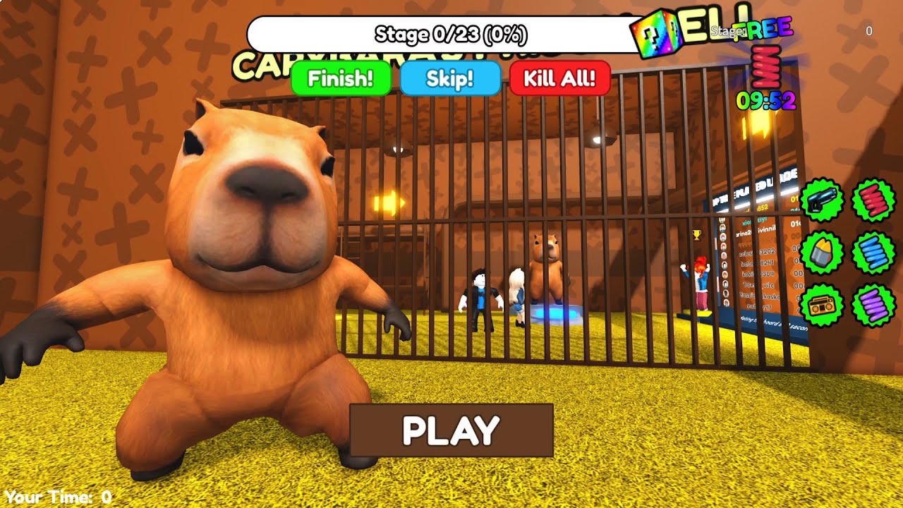 #roblox #scaryobby ESCAPE CAPYBARA'S BARRY PRISON RUN Obby! - YouTube