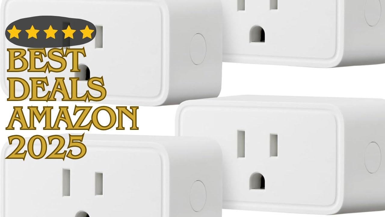 Amazon Basics Smart Plug, Works with Alexa Only, 2.4 GHz Wi-Fi, No Hub ...