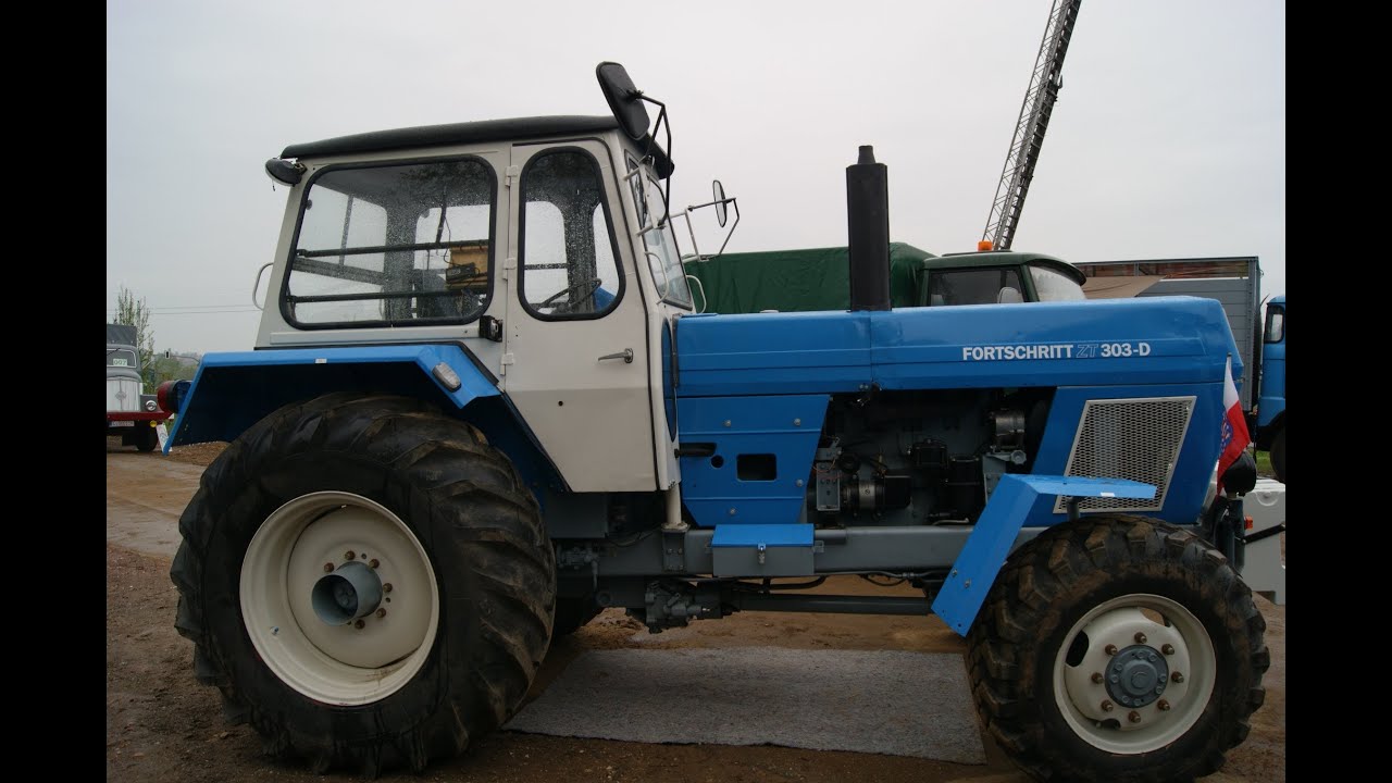 DDR IFA FORTSCHRITT TRAKTOR ZT 303 D TRACTOR OLDTIMER CLASSIC 300 - YouTube