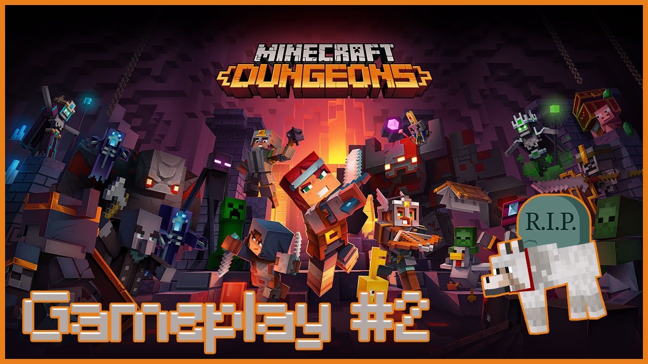 MINECRAFT DUNGEONS GAMEPLAY #2 - YouTube