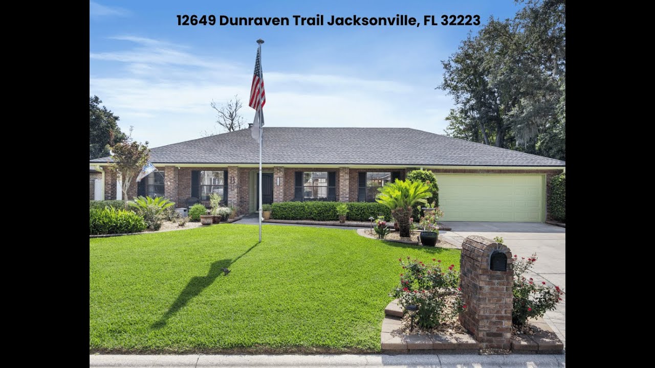 Walkthrough Video - 12649 Dunraven Trail Jacksonville, FL 32223 - YouTube